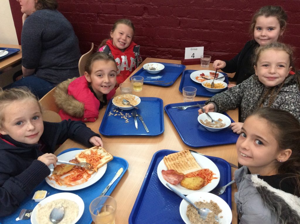 PGL Day 2 - Breakfast! - Our Lady Immaculate Catholic Primary School