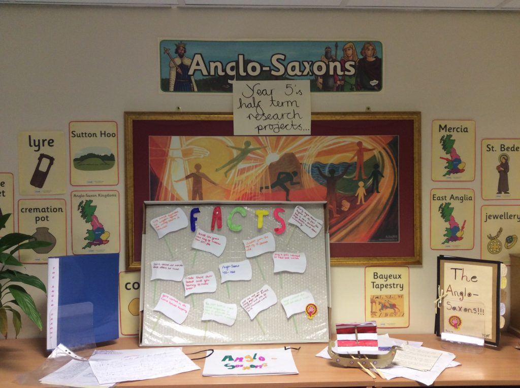 Year 5 Anglo-Saxons Project - Our Lady Immaculate Catholic Primary School